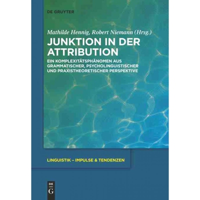 按需印刷DEG Junktion in der Attribution[9783110414776]