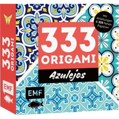 预订【德语】333 Origami - Azulejos: Zauberhafte Muster, marokkanische Farbwelten:Mit Anleit