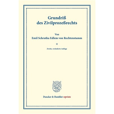 预订【德语】 Grundri? des Zivilproze?rechts.:Grundri?