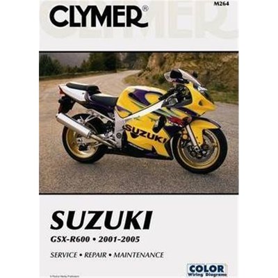 预订Suzuki GSX-R600 Series Motorcycle (2001-2005) Service Repair Manual