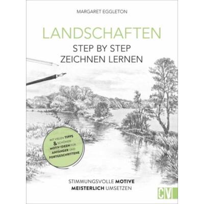 预订【德语】 Landschaften Step by Step zeichnen lernen:Stimmungsvolle Motive meisterlich umsetze
