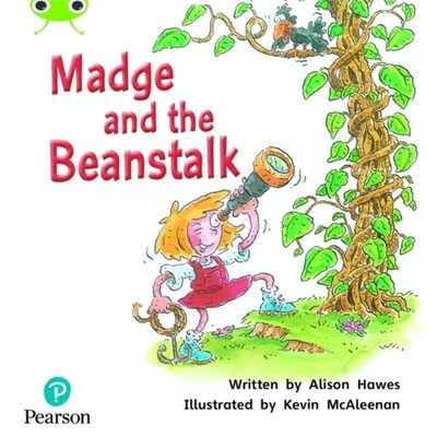 预订Bug Club Phonics Fiction Year 1 Phase 5 Unit 25 Madge and the Beanstalk[9781292395371]