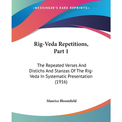 按需印刷不退不换Rig-Veda Repetitions, Part 1[9781104899882]