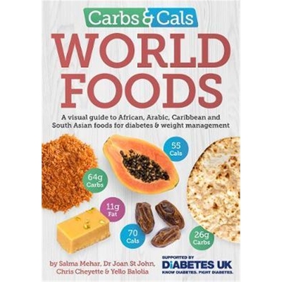 预订Carbs & Cals World Foods:A visual guide to African, Arabic, Caribbean and South Asian foods for diabetes & weigh