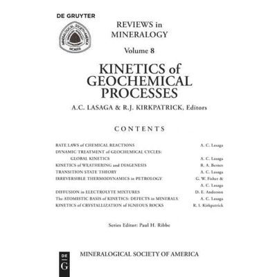按需印刷DGYT Kinetics of Geochemical Processes[9780939950089]