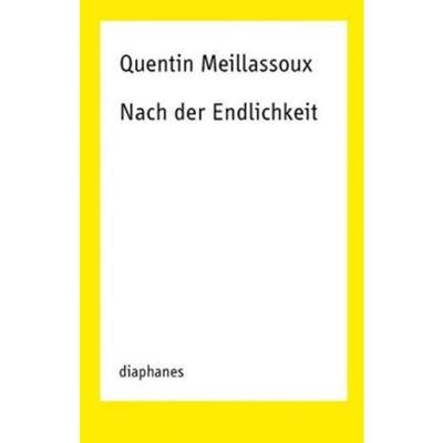 预订不退不换德语 Nach der Endlichkeit:Versuch über die Notwendigkeit der Kontingenz