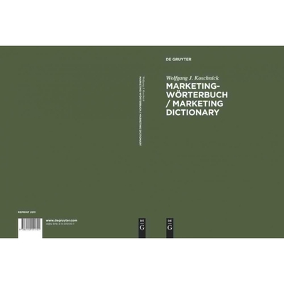 按需印刷不退不换DGYT Marketing W?rterbuch   Marketing Dictionary[9783110151701]