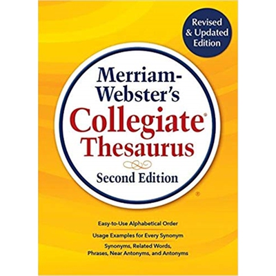 Merriam-Websters Collegiate Thesaurus New 2019 英文原版 麦林韦氏大学词源
