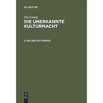 按需印刷不退不换DEG Das Sein des Werkes[9783110008685]
