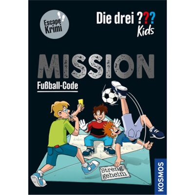 预订【德语】Die drei ??? Kids, Mission Fubball-Code[9783440173732]