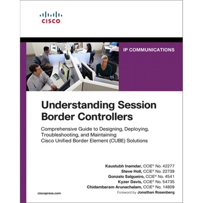 预订不退不换Understanding Session Border Controllers[9781587144769]
