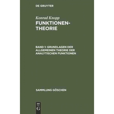 按需印刷【德语】Grundlagen der allgemeinen Theorie der analytischen Funktionen:[9783111013909]