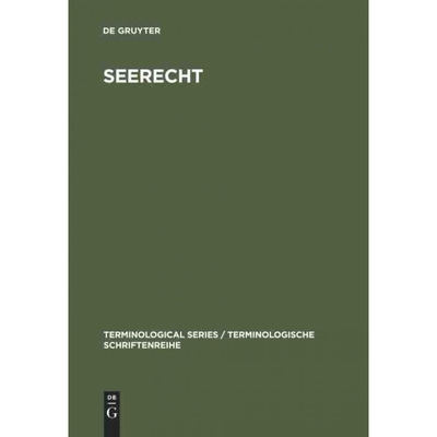 按需印刷DEG Seerecht[9783110135640]