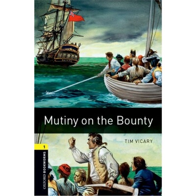 现货 牛津书虫分级读物 OBWL 3E Level 1: Mutiny on the Bounty 删减版 英文原版 青少年读物