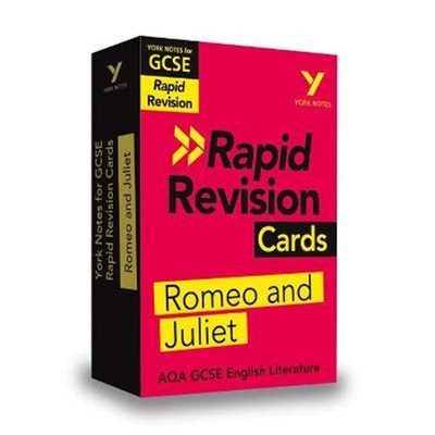 York Notes for AQA GCSE (9-1) Rapid Revision Cards: Romeo and Juliet 英文原版 约克笔记