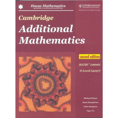 Cambridge Additional Mathematics for IGCSE