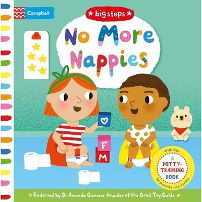 现货 No More Nappies:A Potty-Training Book