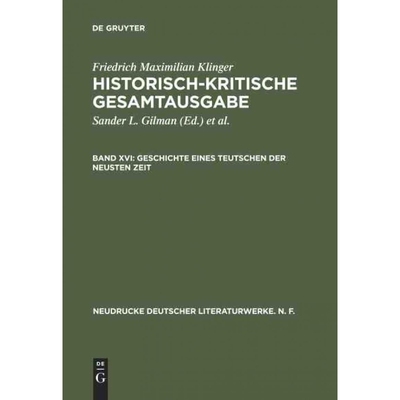 按需印刷DEG Geschichte eines Teutschen der neusten Zeit[9783484280526]
