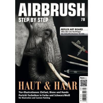 预订【德语】 Airbrush Step by Step 78:Haut & Haar