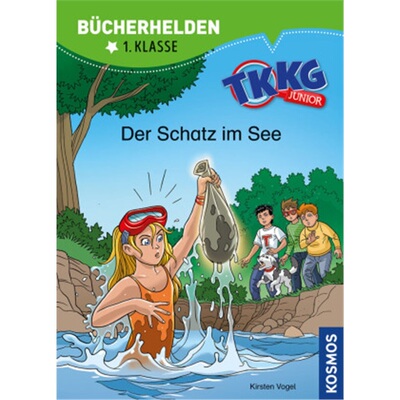 预订【德语】TKKG Junior, Bucherhelden 1. Klasse, Der Schatz im See[9783440172773]