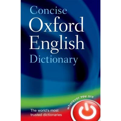预订不退不换Concise Oxford English Dictionary:Main edition
