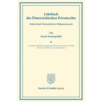 预订【德语】 Lehrbuch des Osterreichischen Privatrecht