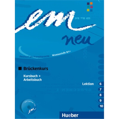 预订不退不换德语 Kursbuch und Arbeitsbuch (Lektion 6-10), m. Audio-CD[9783195516969]