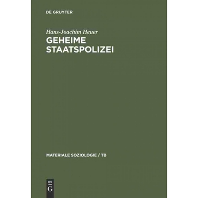 按需印刷DEG Geheime Staatspolizei[9783110145168]