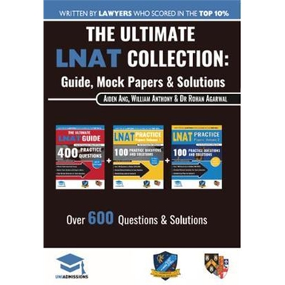预订不退不换The Ultimate LNAT Collection:3 Books In One, 600 Practice Questions & Solutions, Includes 4 Mock Papers, Det
