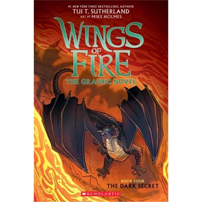 英文原版图像小说 火翼飞龙#4黑暗秘密Wings of Fire Graphic Novel #4: The Dark Secret 图伊·萨瑟兰火焰之翼 Tui T Sutherland