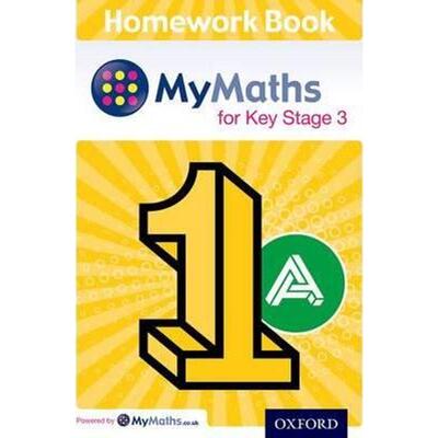 预订不退不换Mymaths for Ks3 Homework Book 1a Single