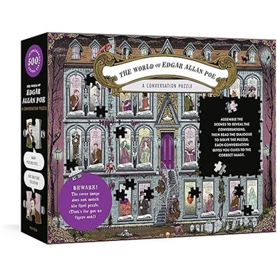 现货The World of Edgar Allan Poe: A Conversation Puzzle[9780593799581]