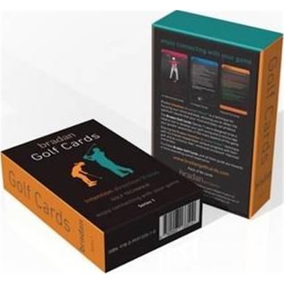 预订不退不换Bradan Golf Cards:Intention Direction Vision - Golf Technique