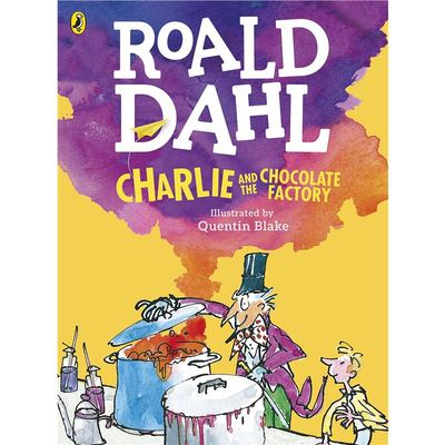 Charlie and the Chocolate Factory 查理和巧克力工厂 英文原版 罗尔德达尔系列 Roald Dahl 学生儿童课外阅读读物 彩色版