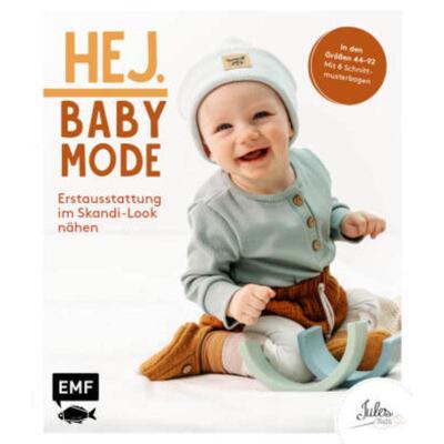 预订不退不换德语 Hej. Babymode - Erstausstattung im Skandi-Look nähen:Body, Mützchen, Romp
