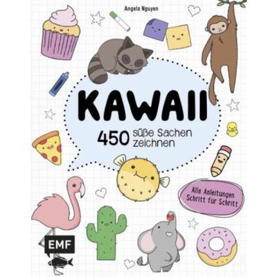 预订【德语】 Kawaii - 450 süße Sachen zeichnen:Alle Anleitungen Schritt für Schritt