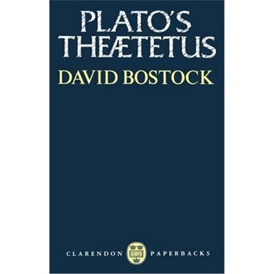 按需印刷不退不换Plato's Theaetetus[9780198239307]