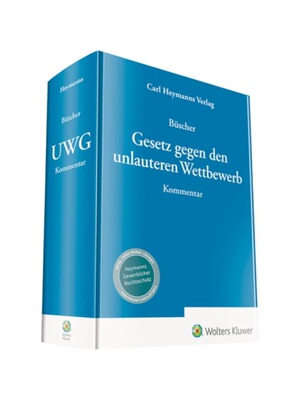 预订不退不换德语Gesetz gegen den unlauteren Wettbewerb UWG, Kommentar: