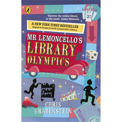 现货 Mr Lemoncello's Library Olympics