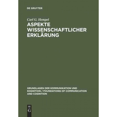 按需印刷DEG Aspekte wissenschaftlicher Erkl?rung[9783110046304]