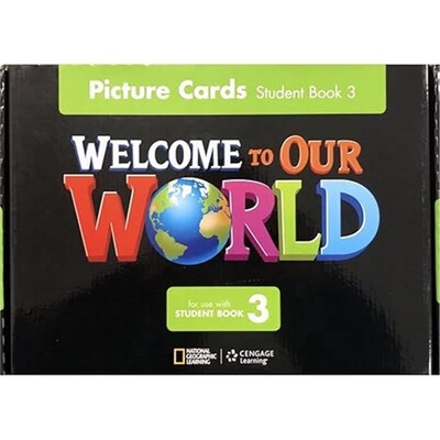 现货Welcome to Our World L3 Picture Cards[9781305410039]