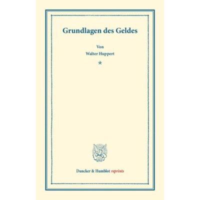 预订不退不换德语 Grundlagen des Geldes.: