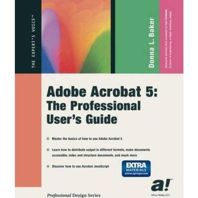 预订不退不换Adobe Acrobat 5:The Professional User's Guide