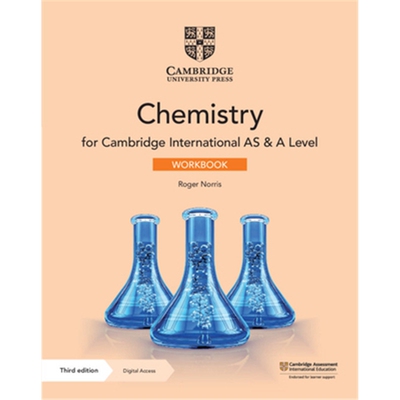 现货 NEW Cambridge International AS & A Level Chemistry Workbook with Digital Access (2 Years)