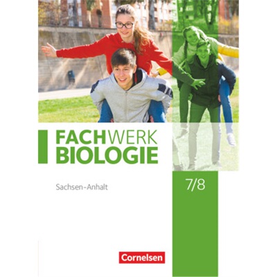 预订不退不换德语 Fachwerk Biologie - Sachsen-Anhalt 2020 - 7./8. Schuljahr Schülerbuch[9783060139088]