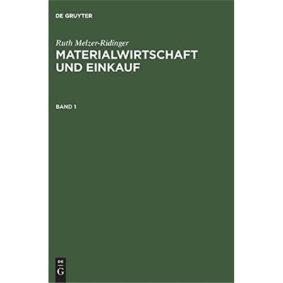预订【德语】 Materialwirtschaft und Einkauf:Band 1: Be