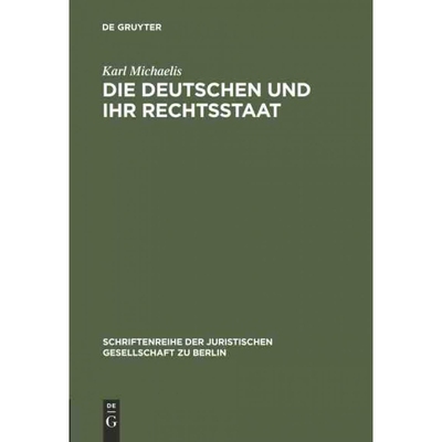 按需印刷DEG Die Deutschen und ihr Rechtsstaat[9783110082210]