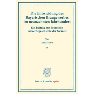 预订【德语】 Die Entwicklung des Bayerischen Braugewer