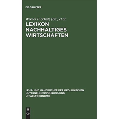 预订【德语】 Lexikon Nachhaltiges Wirtschaften: