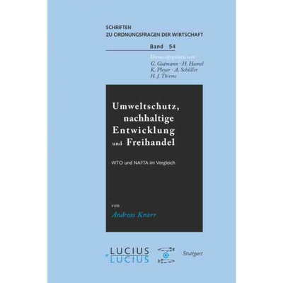 按需印刷不退不换DEG Umweltschutz, nachhaltige Entwicklung und Freihandel[9783828200357]